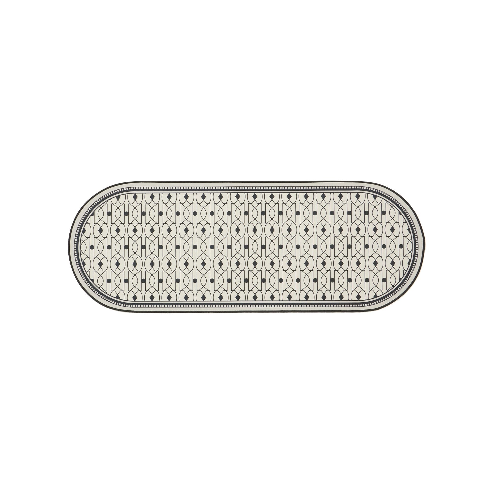 Oval Print Kitchen Mat S Tile – Francfranc Hong Kong