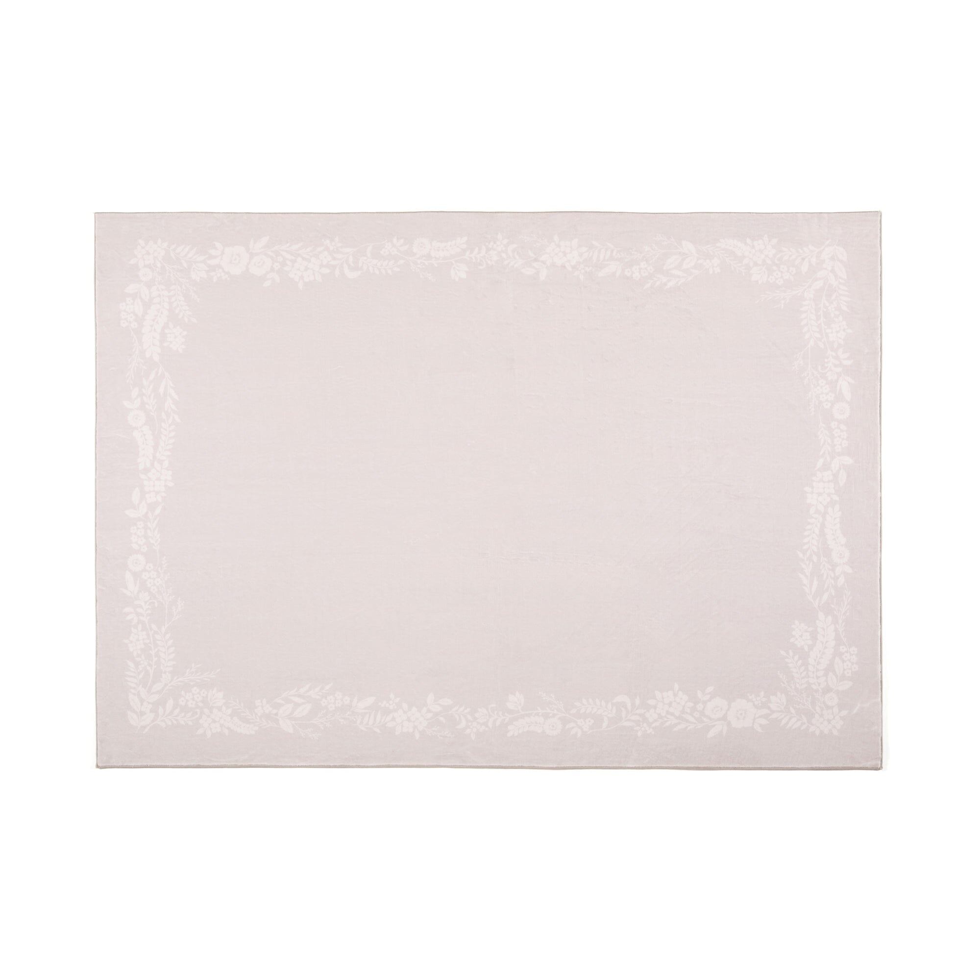 Design Print Rug Frame Flower M 2000×1400 Pink – Francfranc Hong Kong