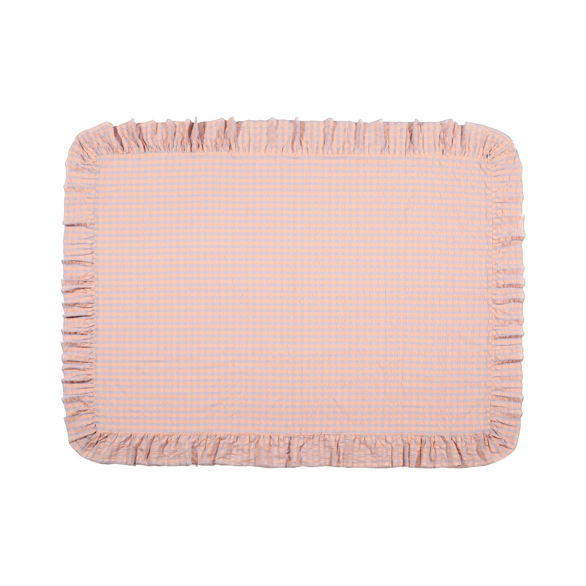 Frill Check Table Cloth 1800 X 1300 Orange X Purple – Francfranc Hong Kong