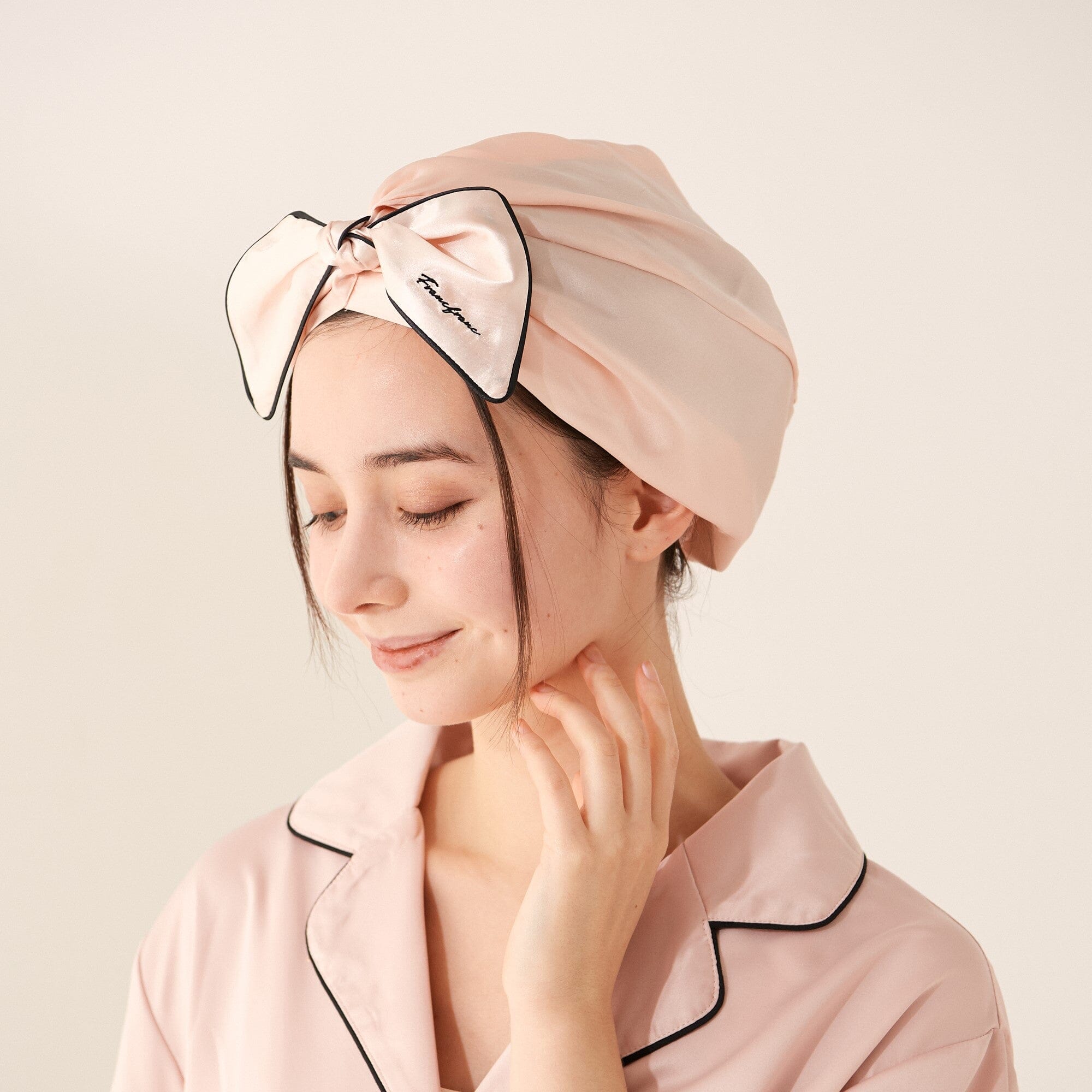 Silk Night Cap Short Pink – Francfranc Hong Kong