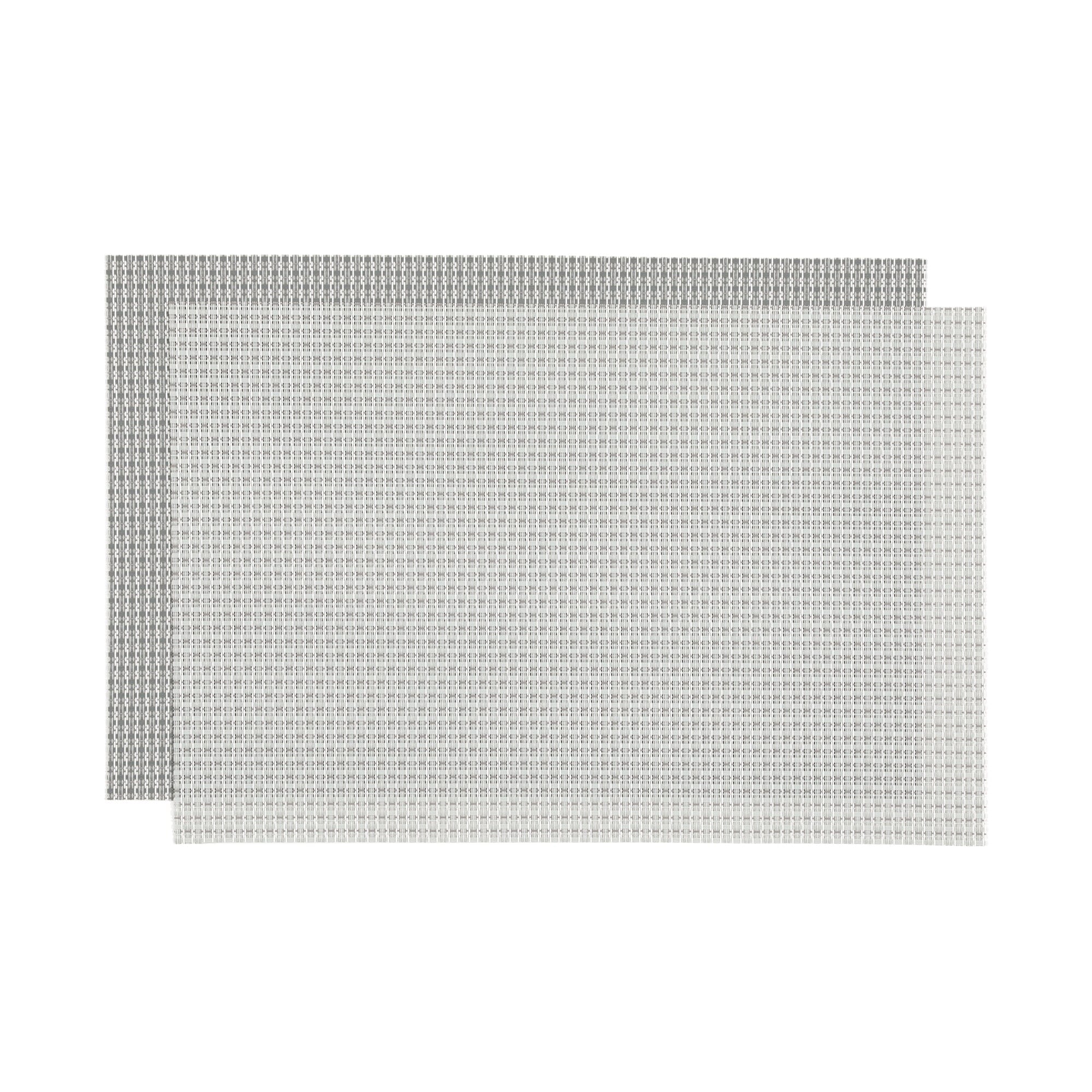 Bicolor Lunch Mat 2P Gray – Francfranc Hong Kong