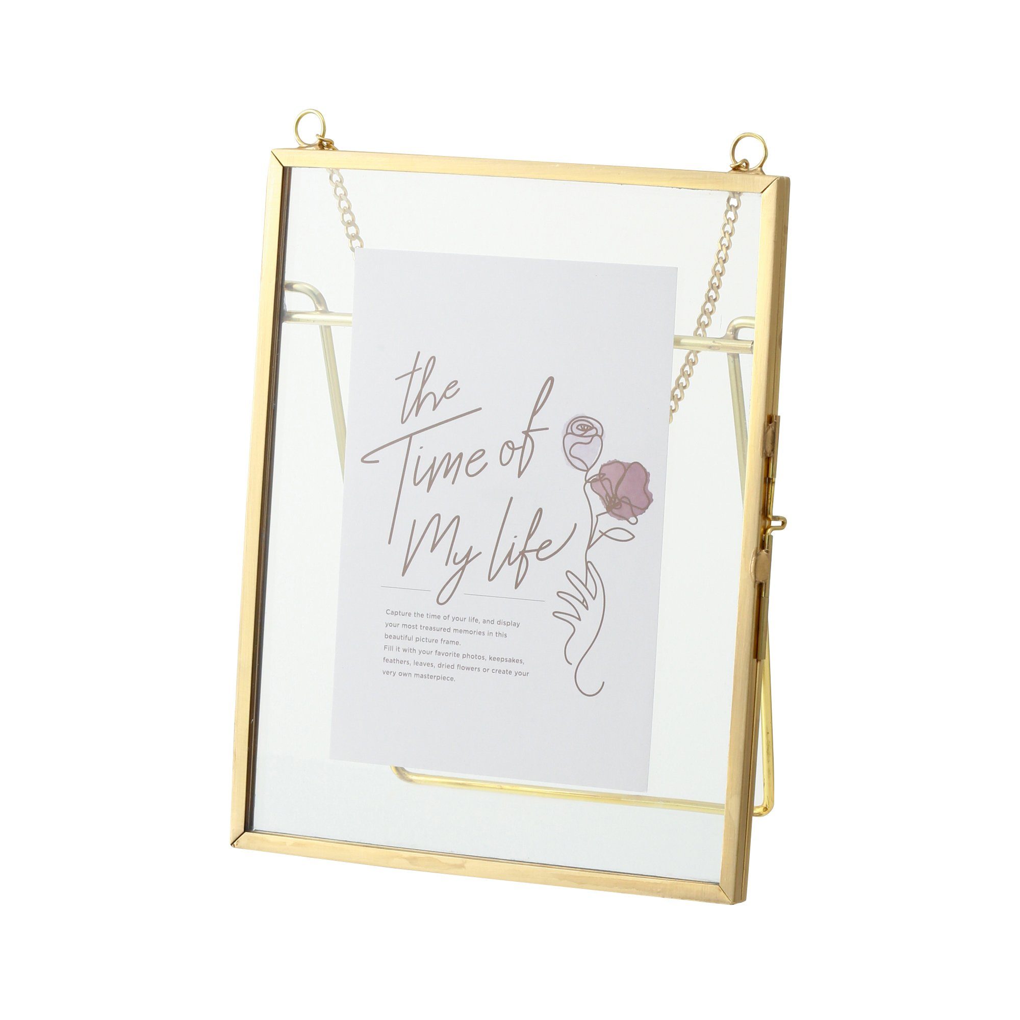 Metal Glass Frame Gold – Francfranc Hong Kong